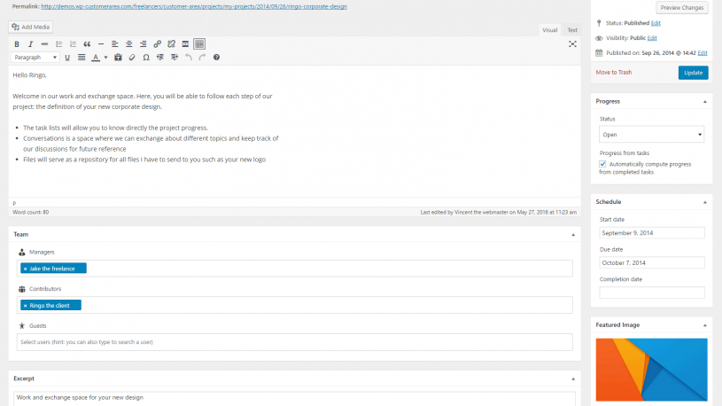 Extensions - WP Customer Area